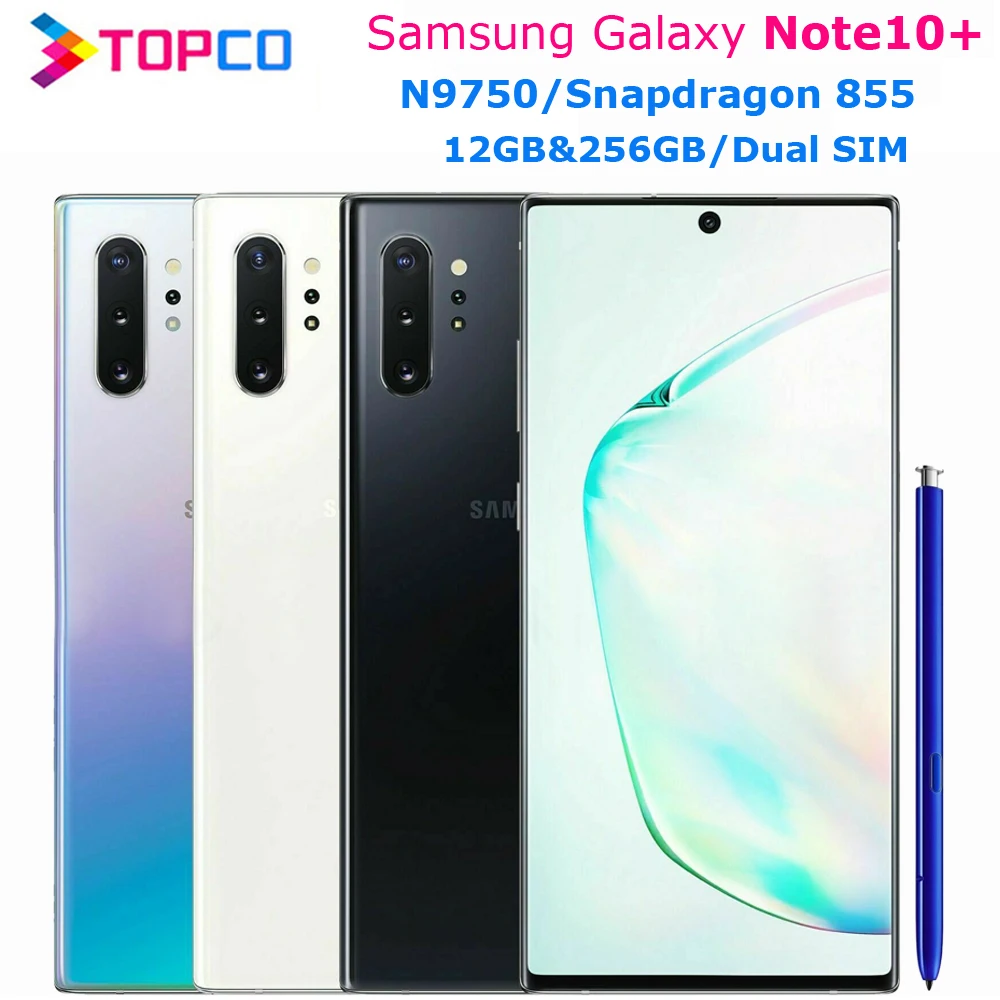 Samsung teléfono inteligente Galaxy note 10 Plus N9750, 256GB, Dual SIM ...