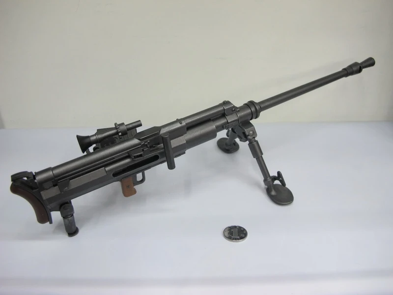 Solothurn Rifle antitanque de Suiza a escala 1/6, juguete de modelo de ...