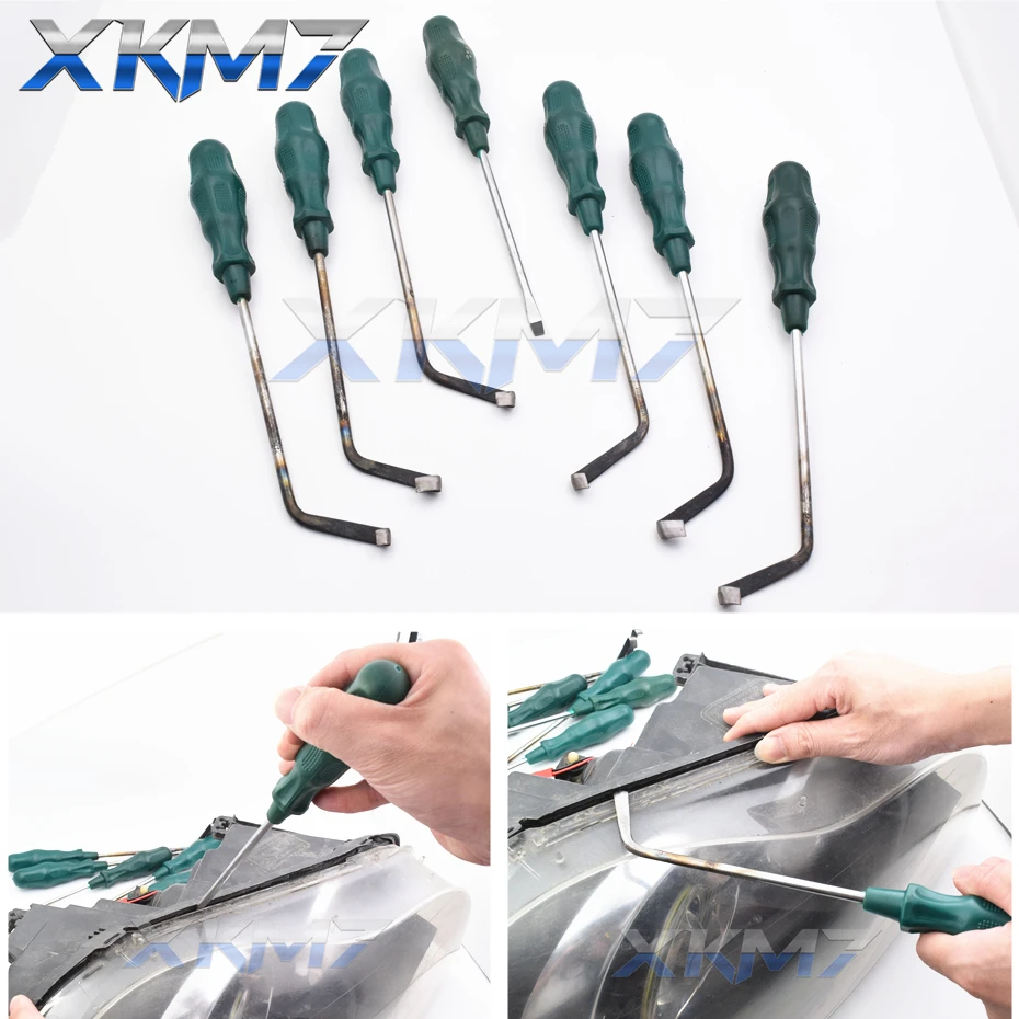 Car Tuning Parts Headlight Opening Retrofit Permaseal Tools Kit ...
