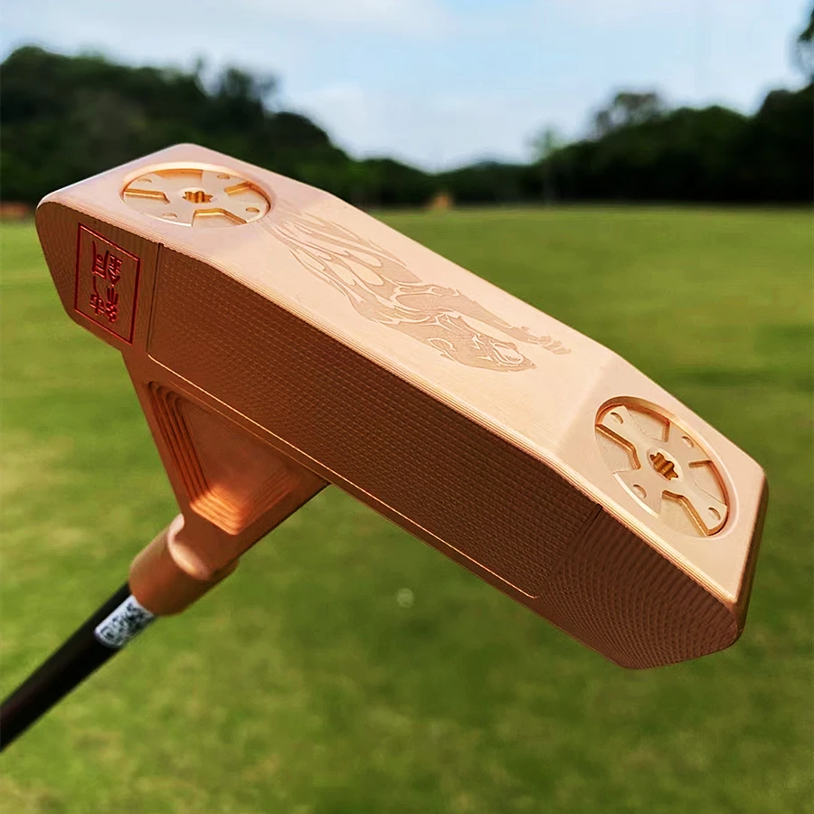 Putter de Golf de cobre puro 2021, palo de Golf forjado, hoja CNC ...