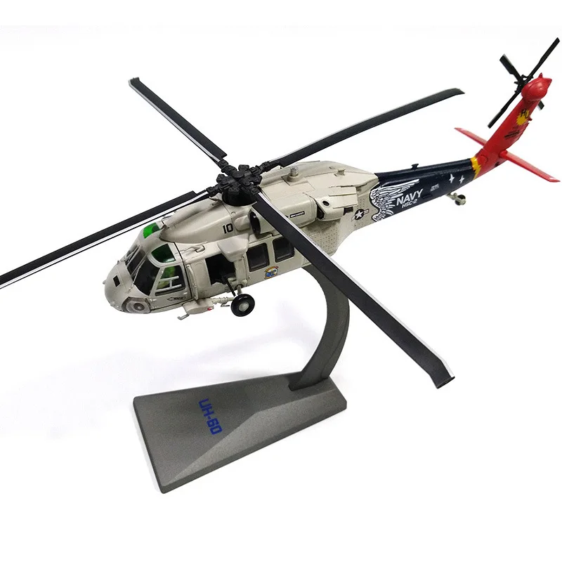 1/72 Scale Alloy Utility Helicopter Uh-60 Black Hawk Us Navy Aircraft ...