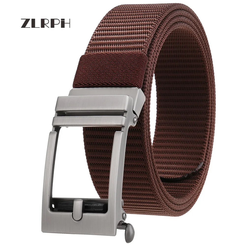 ZLRPH Luxury Designer Belts For Jeans Men Nylon Belt Buckle Military ...