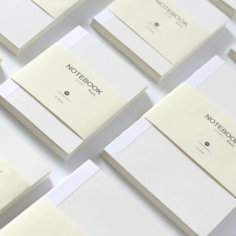 Feuillet mobile,Carnet de notes A5 vierge Simple pour étudiants ...