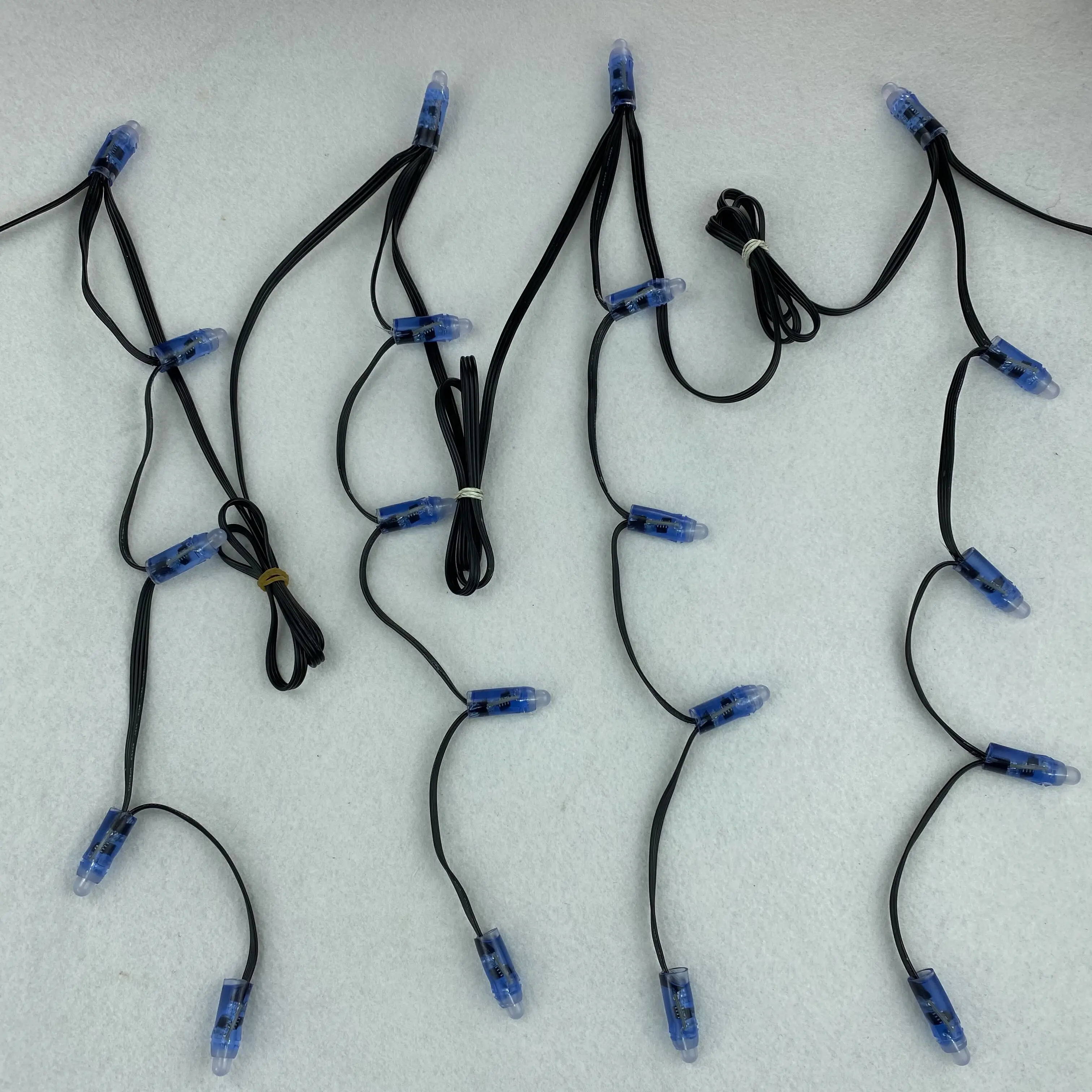 50 pixel stake nodes (Peace family),DC12V/DC5V 12mm WS2811,5 pixel per ...