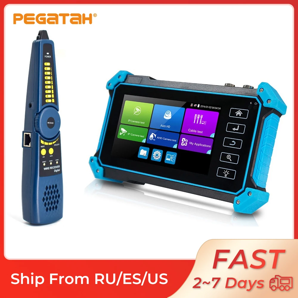 Testador de cctv, 4k, 8mp, ipc, hdmi, vga, entrada cctv, monitor para ...