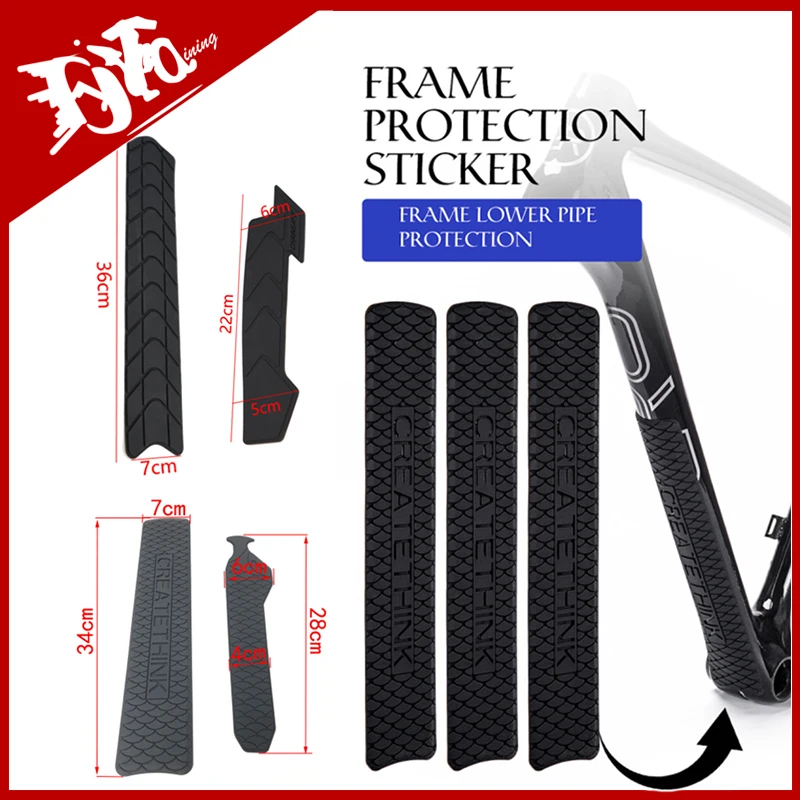 Bicycle Sticker Paster Frame Scratch-Resistant Protector Best Glue ...