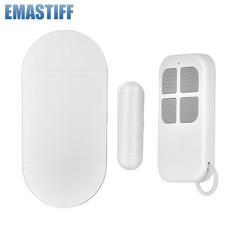 Door Window Entry Alarm 433mhz Wireless Remote Control Door Sensor ...