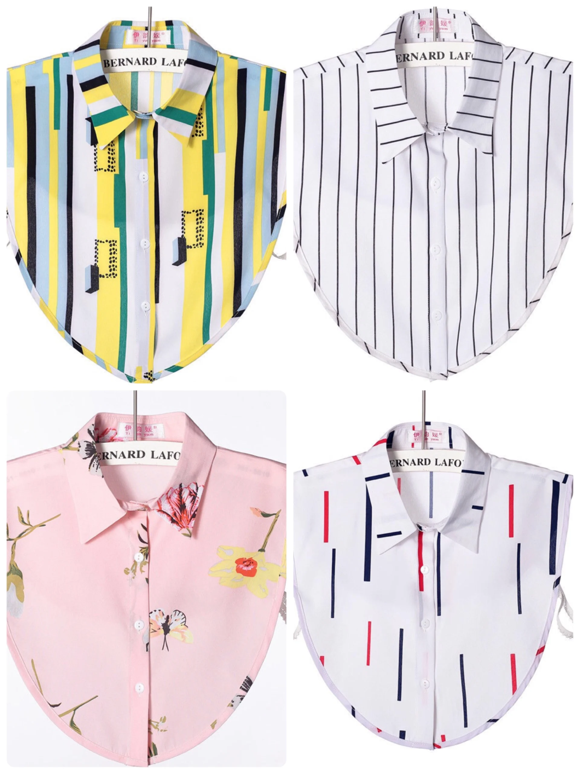 Beauty Ladies Vintage Shirt Sweater Clothes Faux Blouse Collars ...