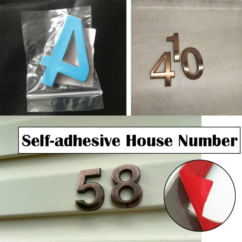 70mm-Self-Adhesive-House-Number-Sticker-For-Apartment-Plastic-Door ...