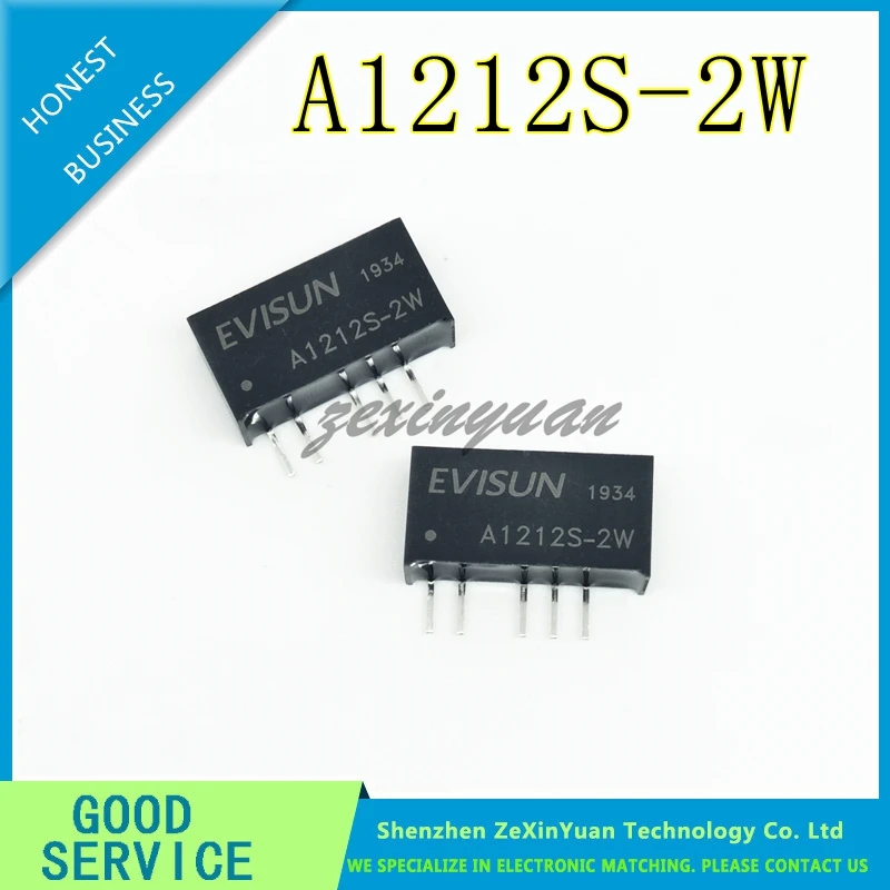 A1212s-2w Power Module 12v To Positive And Negative 12v Dc-dc Isolation ...