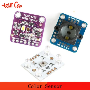 TCS34725 Color Sensor GY-33 TCS230 TCS3200 RGB Color Recognition Module ...