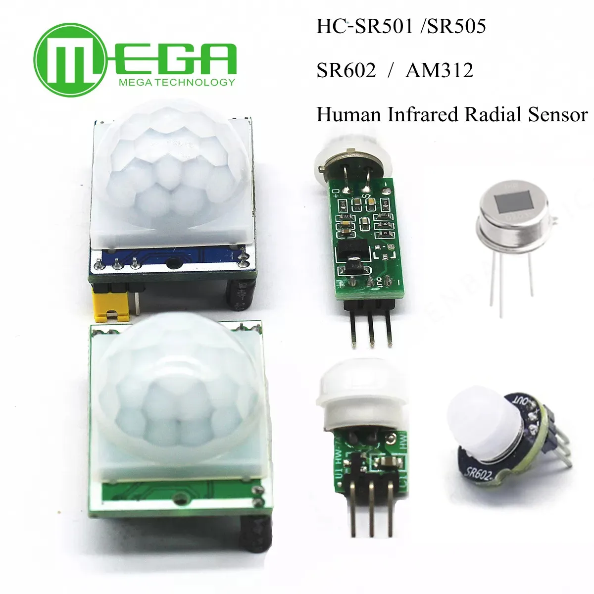 HC SR501 SR505 SR602 AM312 Adjust IR Pyroelectric Infrared PIR Motion Sensor Detector Module|pir ...
