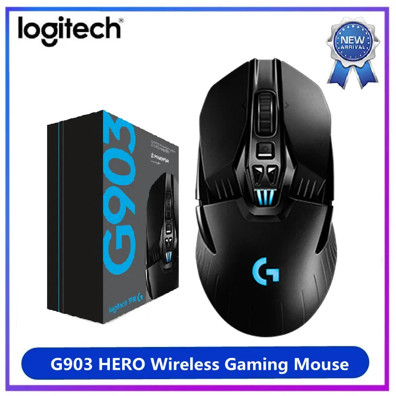 Logitech-g903-hero-lightspeed-mouse-para-jogos-sem-fio-rgb-25600dpi-gaming-ratos-vers-o ...
