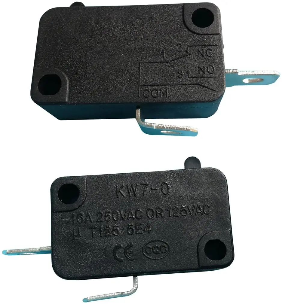 Free Shipping 10pcs Microswitch Sensitive Switches 2pins NO Micro ...