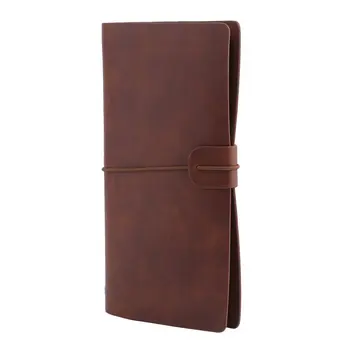 Portable Students School Writing Kraft Paper Notebook Retro Travel ...