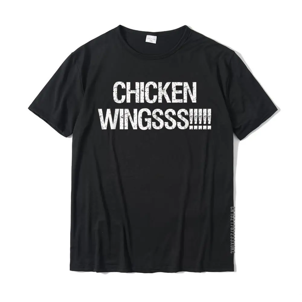 Funny Chicken Wing Fan T-shirt 2 New Coming Cosie T Shirts Cotton Tops ...