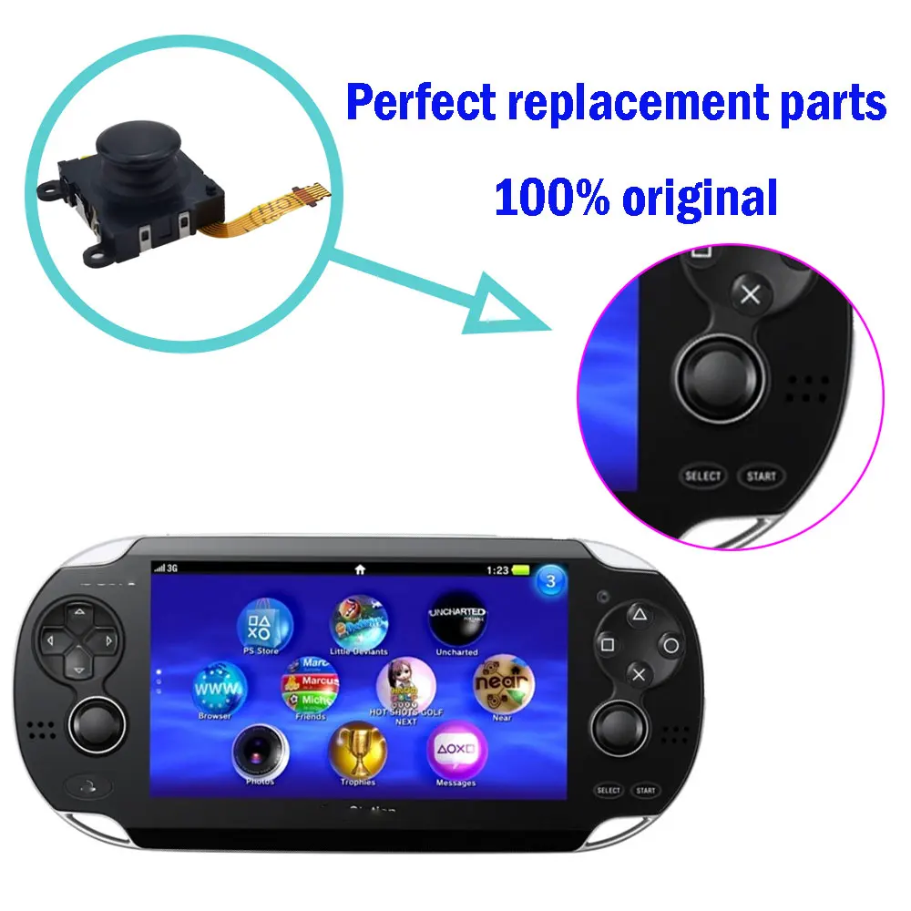 2021-NEW-ALPS-Replacement-3D-Left-Right-Analog-Joystick-Control-Pad ...