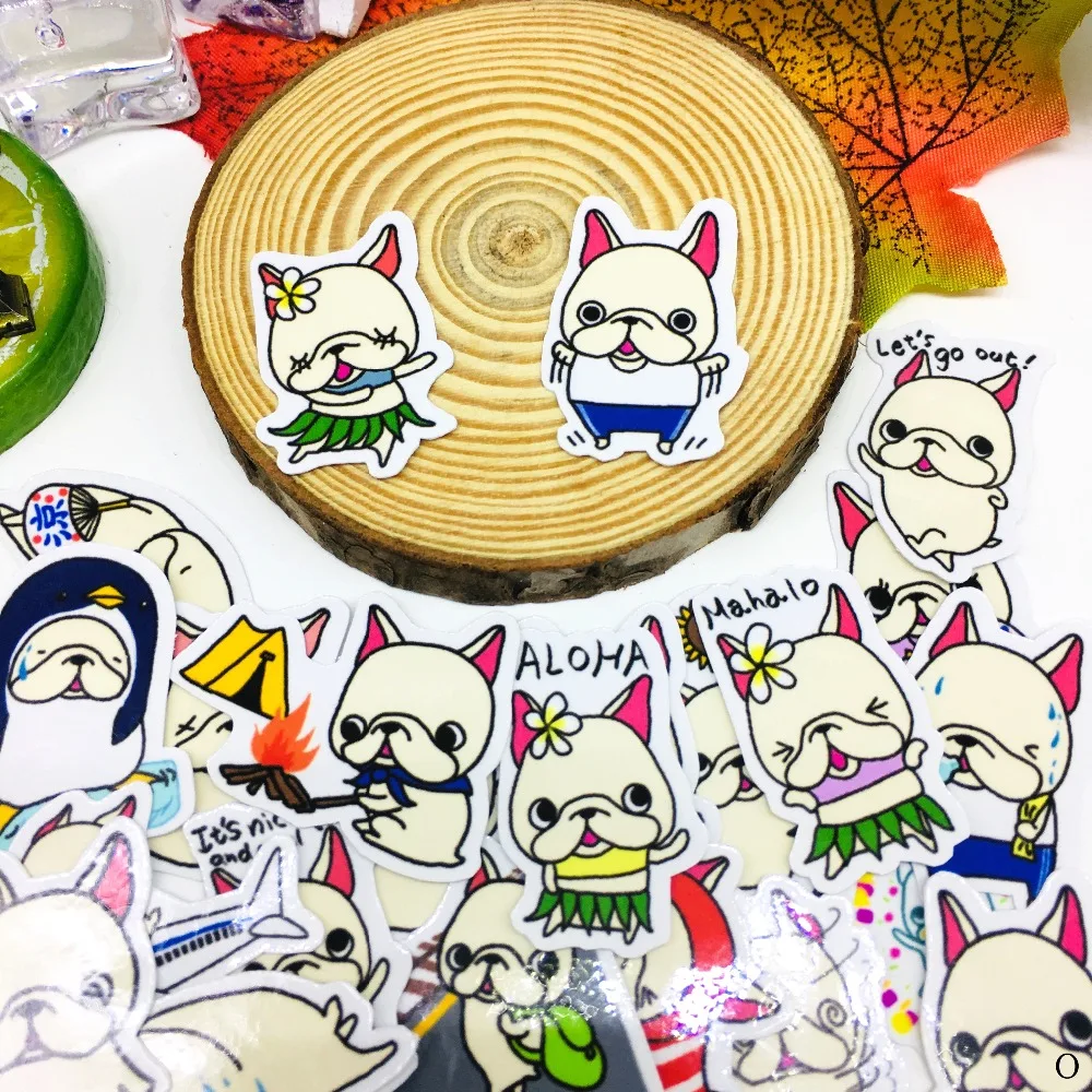40 PCS meng Skirt dog Sticker Anime Icon Cute Stickers Gifts for ...