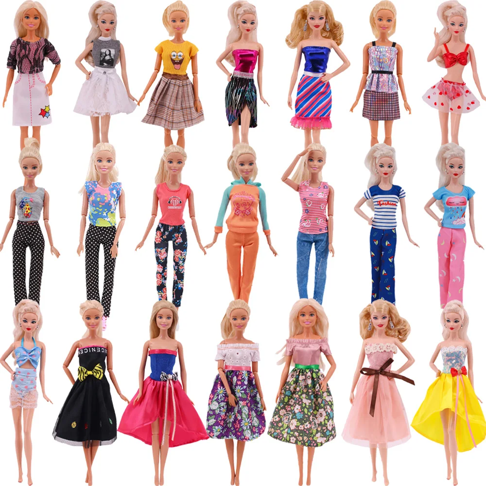 Barbies Doll Clothes Fashion Princess Suit Sports Casual Wear for 11.8 ...