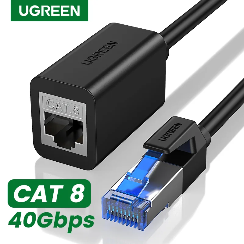 Ugreen Cat8 Cable Ethernet Extension Cable 40gbps Ri 45 Internet ...