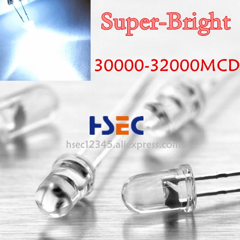 Super-bright-1000pcs-led-5mm-white-ultrabrillante-led-light-emitting ...