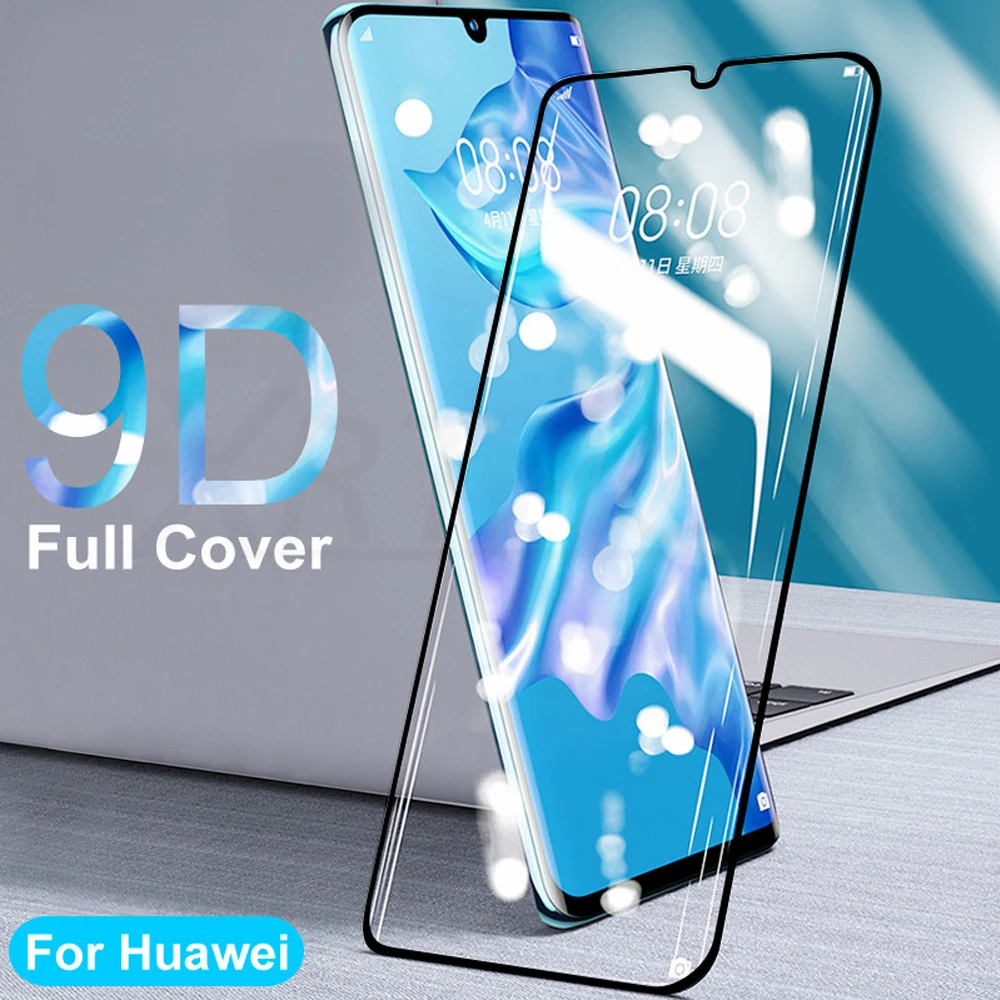 9D full cover for huawei P30 pro tempered glass for huawei P30 lite ...