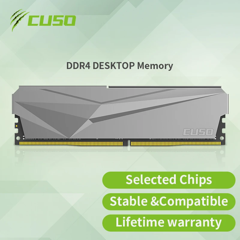 CUSO ram memory ddr4 8GB 16GB 2666MHz 3000MHz Desktop Memory DIMM with ...