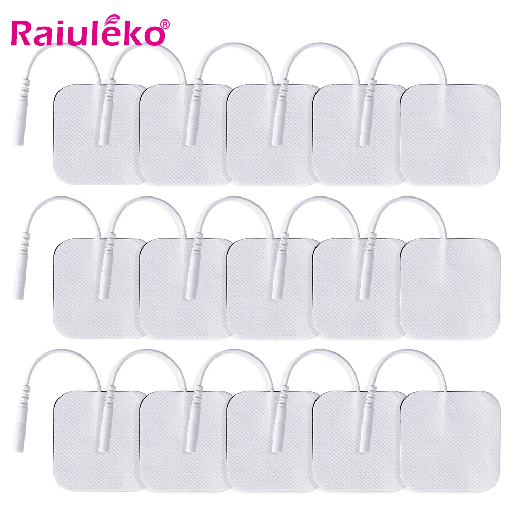 10000P-5x5cm-Ems-Nerve-Muscle-Stimulator-Electrode-Pads-Gel-Electrode ...