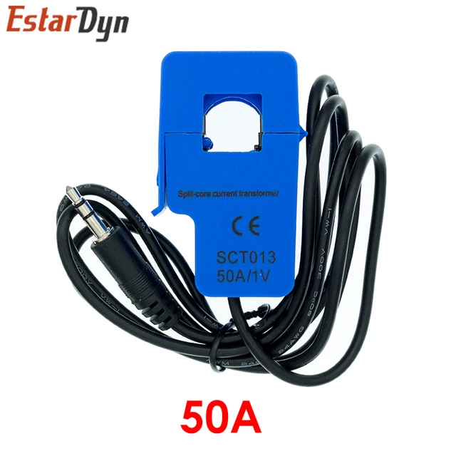 30A 50A 100A SCT-013-030 C0 Non-invasive AC Current Sensor Split Core ...