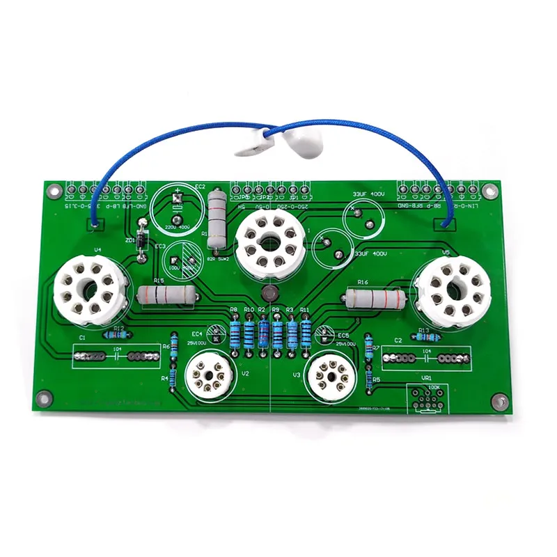 6J1-6P13-6W-6W-stereo-tube-power-amplifier-board-DIY-kit-parts ...