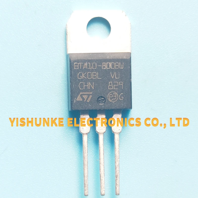 10pcs Bta10-800bw Bt151x-650r Hbr2045 P7nc70zfp Hfp7n80 C3039 To-220 To ...