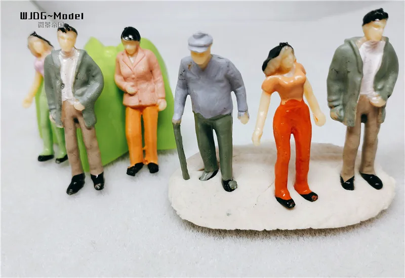 30pcs 1/42 scale model diagram, used in construction of train ...