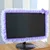 Lace Fabric Computer Frame Cover Monitor Screen Dust Cover With Elastic ...