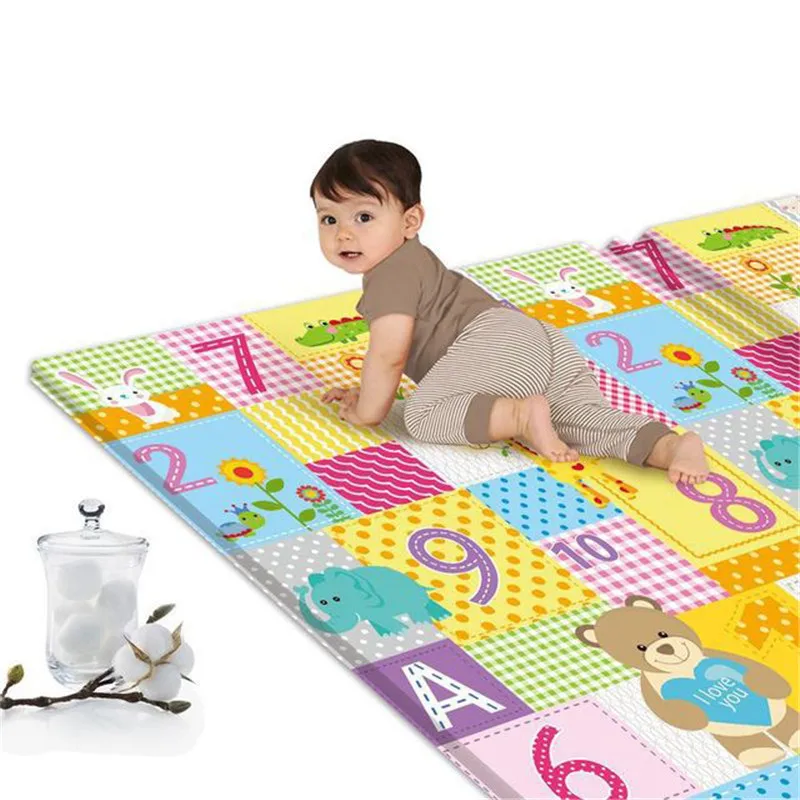 XPE Kids Rug Foldable Cartoon Baby Play Mat Toys For Children Mat ...