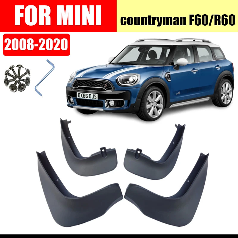 Mud Flaps For Mini Cooper Countryman F60 R60 Mudguards Fender Mud Flap ...