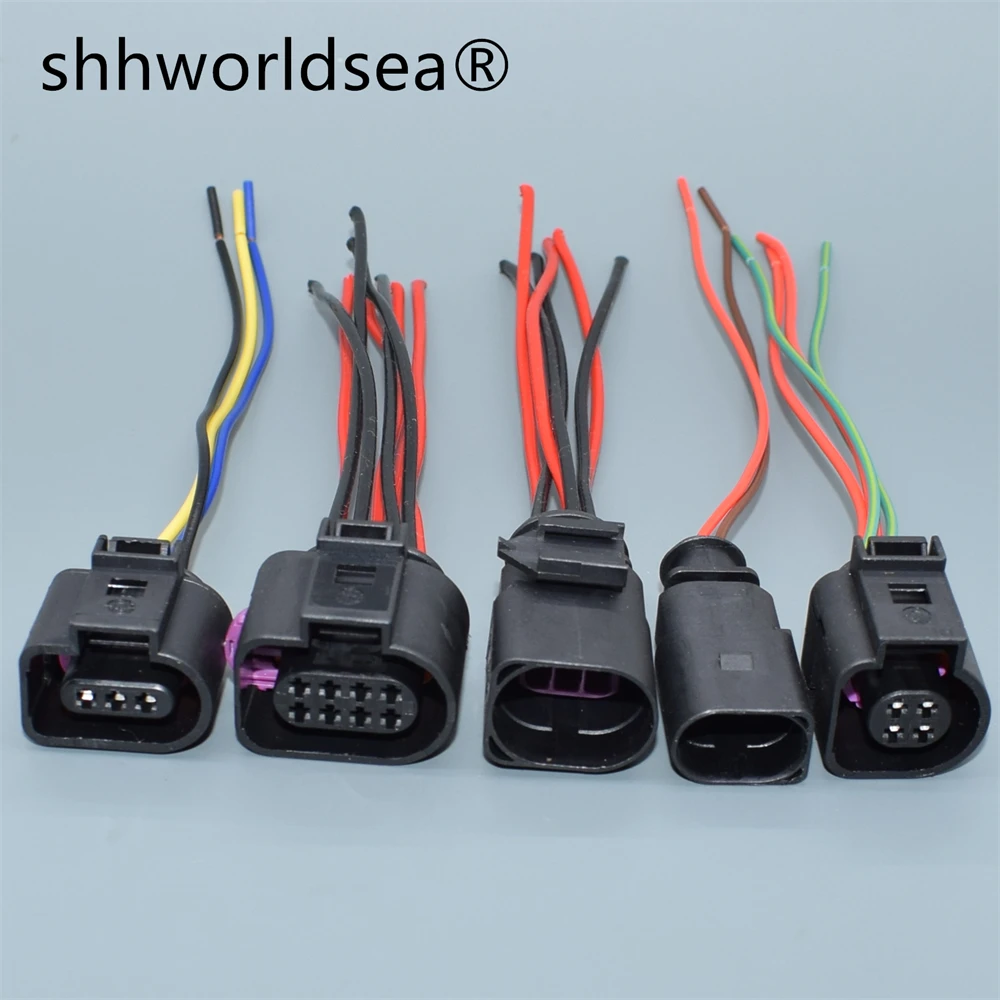 shhworldsea 2,3,4,6,8Pin male female Electrical Harness Connector Plug ...