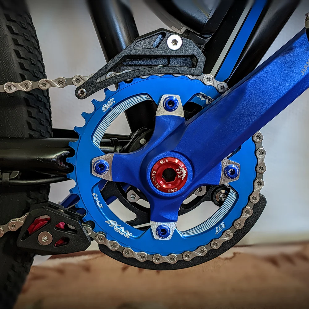 Mtb Mudguards BESNIN Mountain Bike Bike Mtb Bash Guard Bicycle Chain Protector 7075 Aluminium ...