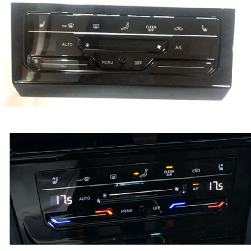 LCD touch screen automatic air conditioning panel Automatic AC ...