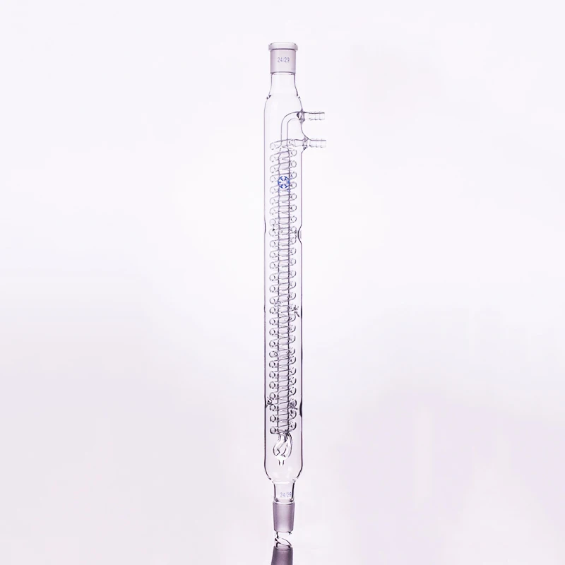 Snake reflux condenser, High capacity reflux condenser