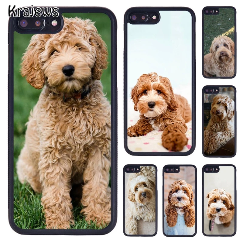 Krajews Cockapoo Dog Puppy Phone Case For Iphone 14 5 6s 7 8 Plus 11 12 ...