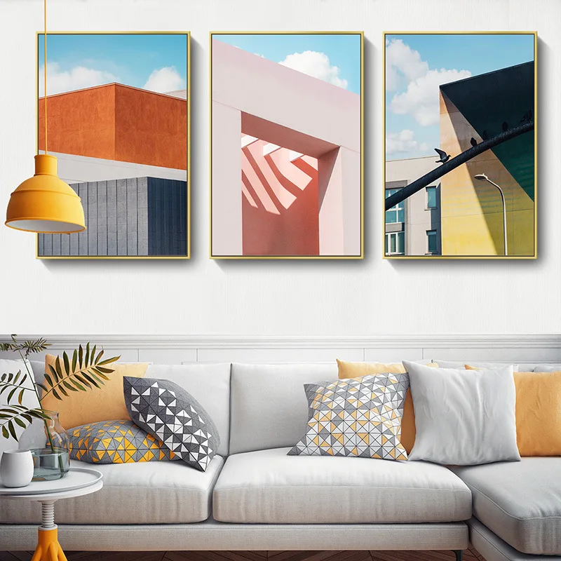 Simple Geometric Modern Art