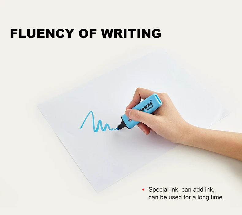 Surligneur,Blue--STABILO Mini Stylo Fluorescent Coloré, Surligneurs de ...