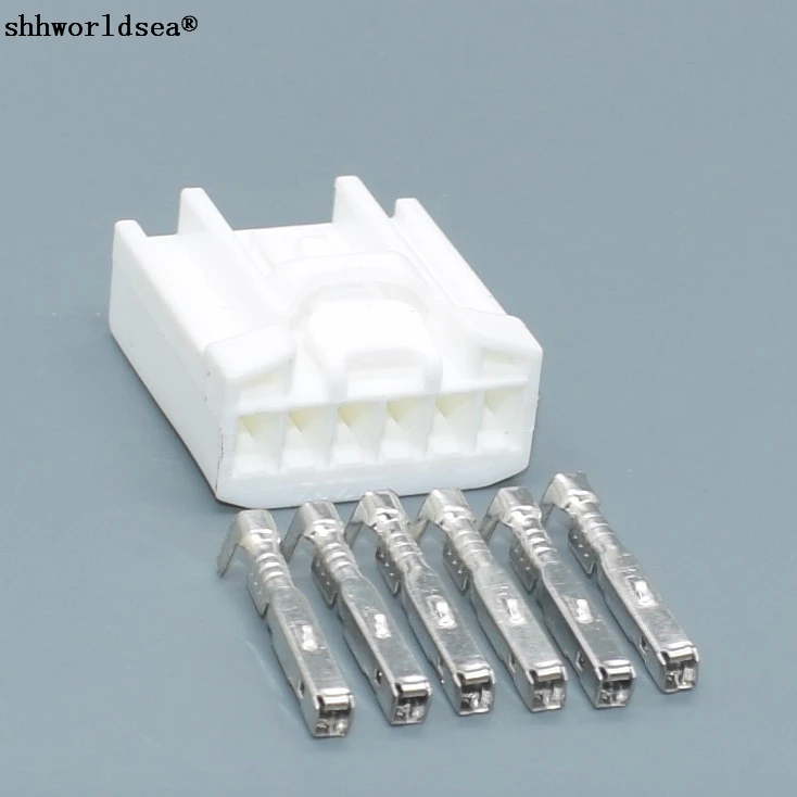 Shhworldsea 6pin 1.8mm 자동 전자 하네스 센서 플러그 커넥터 7183 6097|케이블, 어댑터 & 소킷| - AliExpress