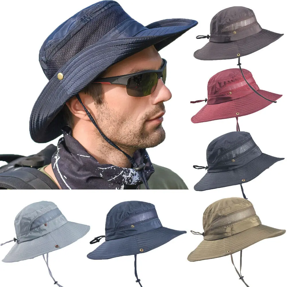 Men-Women-Bucket-Hats-Arctic-Breathable-Hat-Heatstroke-UV-Protection ...