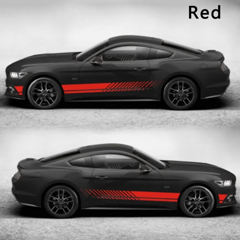 1pc-2-1M-BK-Universal-Decorative-Racing-Stripe-Stickers-Auto-Car-Body ...