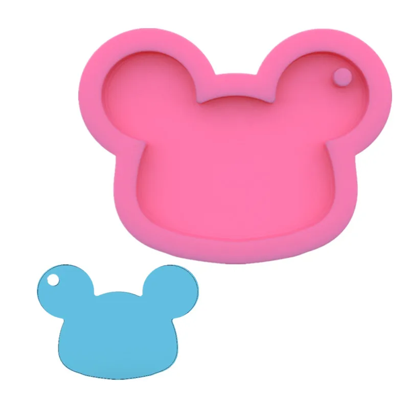 Mickey mouse defense keychain mold silicone keychain mold Knuckle molds ...
