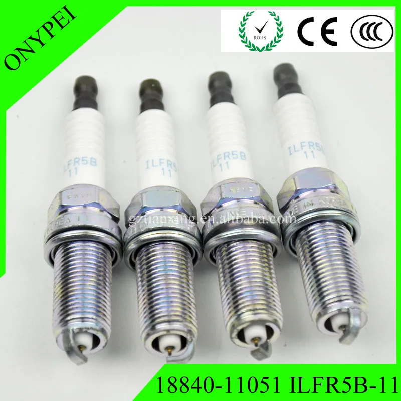 18840 11051 ILFR5B 11, 4 piezas, bujía de iridio 1884011051 1637 ...