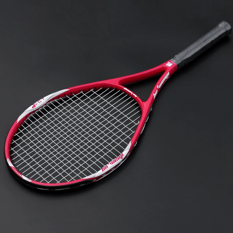 Ultra-Light-Training-Aluminum-Alloy-Carbon-Tennis-String-Racket-Adult ...
