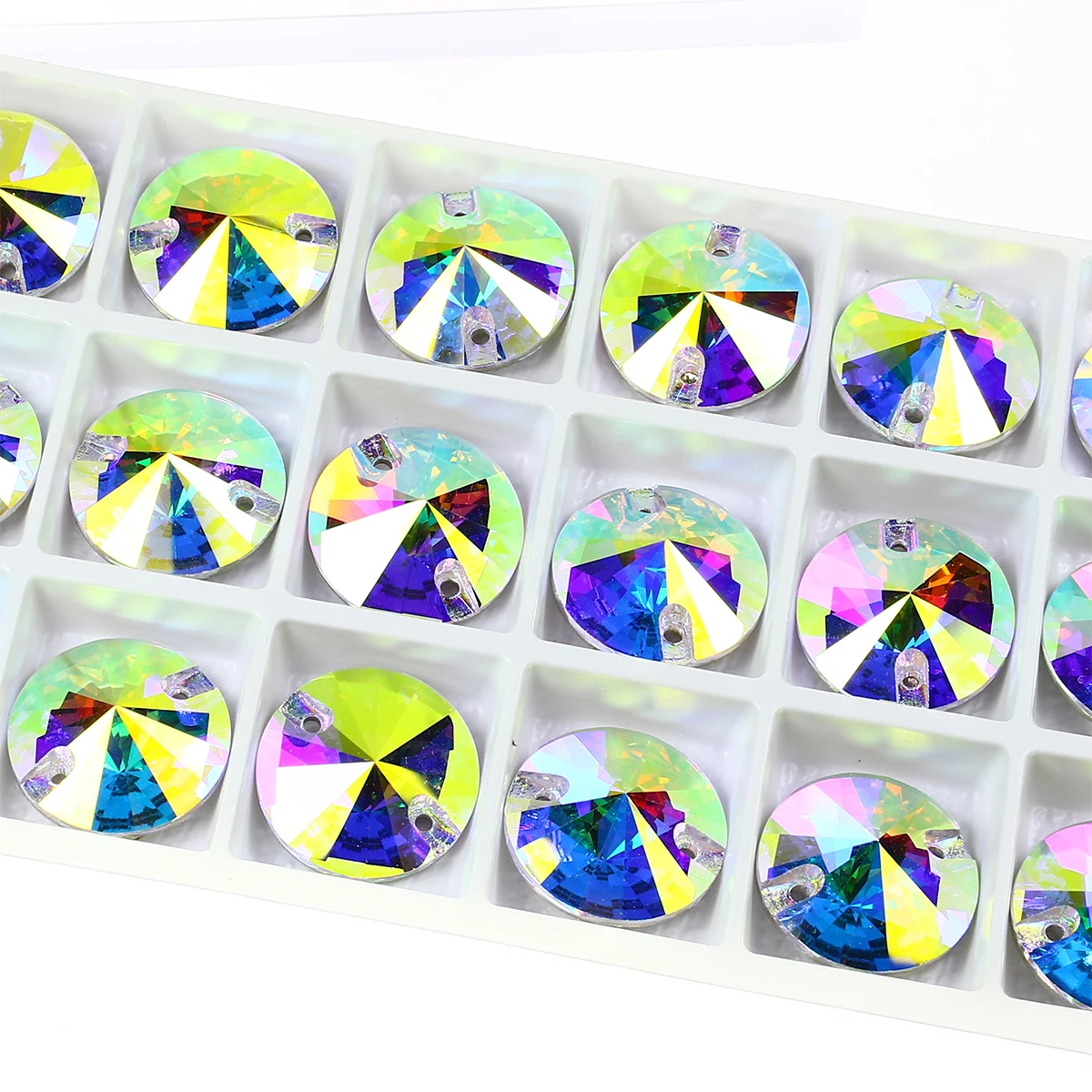 Flatback Rhinestones | Sew Rhinestone Ab | Crystal Rivoli | Crystal Ab ...