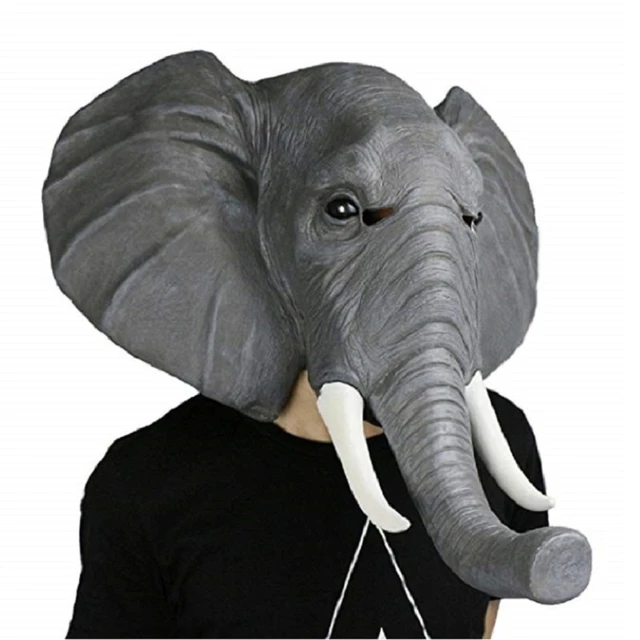 African Elephant Animal Mask
